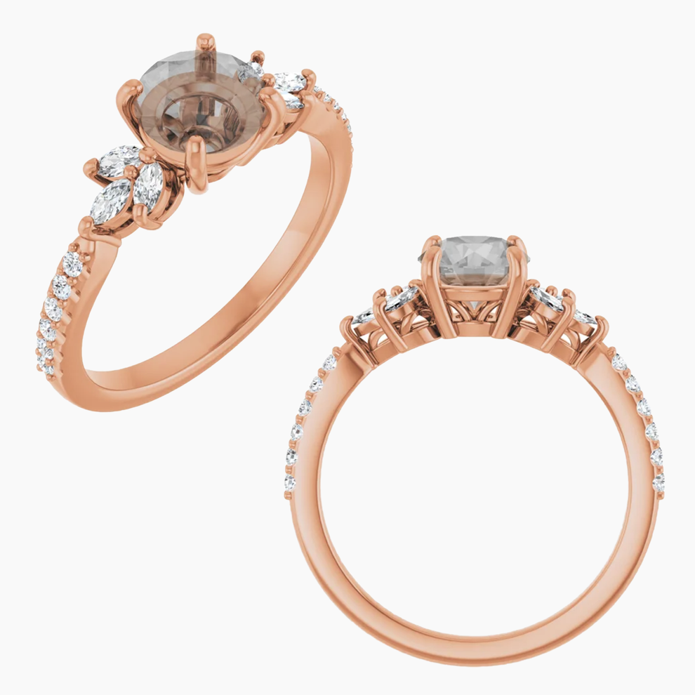 Betty Setting – Midwinter Co. Alternative Bridal Rings and Modern Fine ...