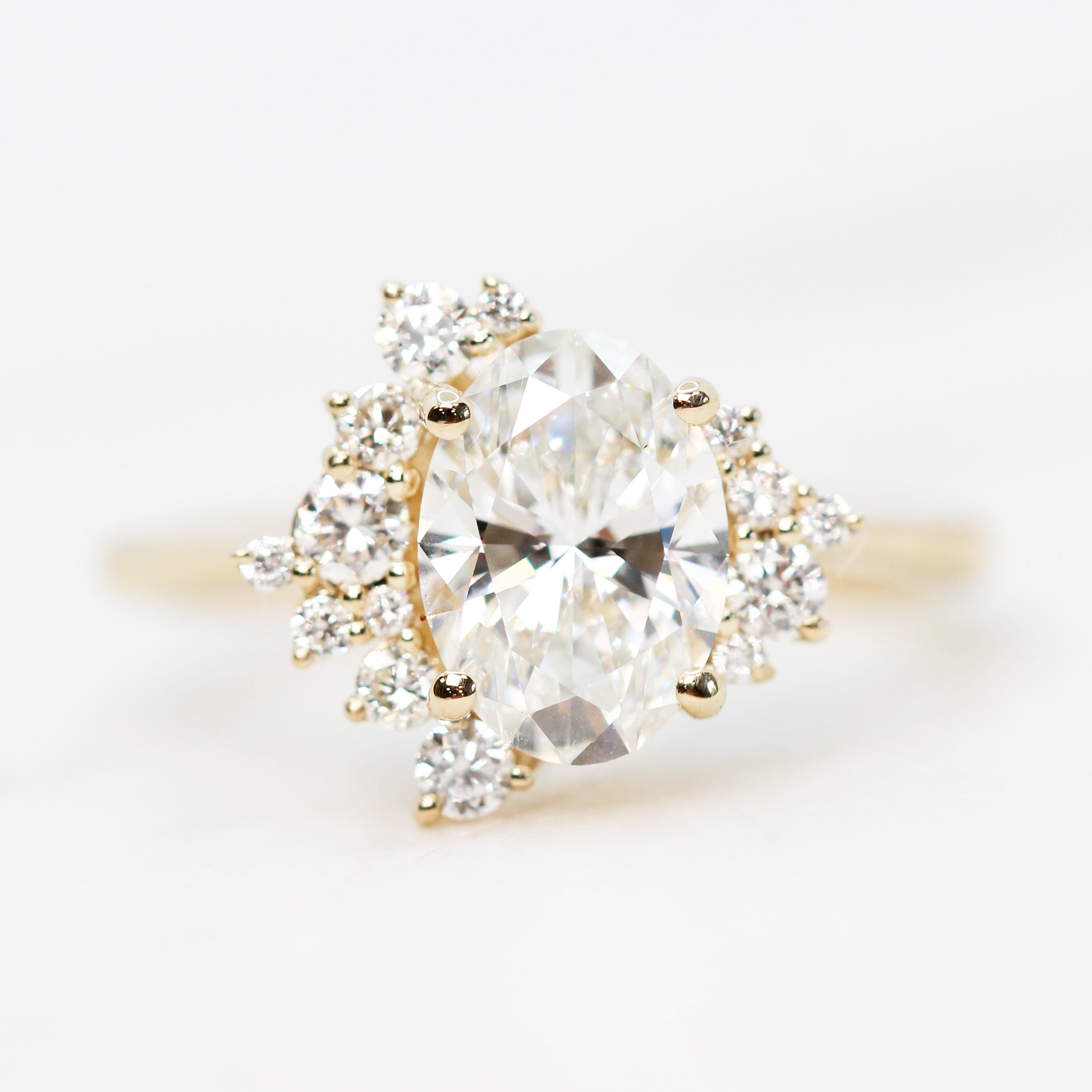 Orion Ring with a 1.50 Carat Oval Lab Diamond - Made to Order ...