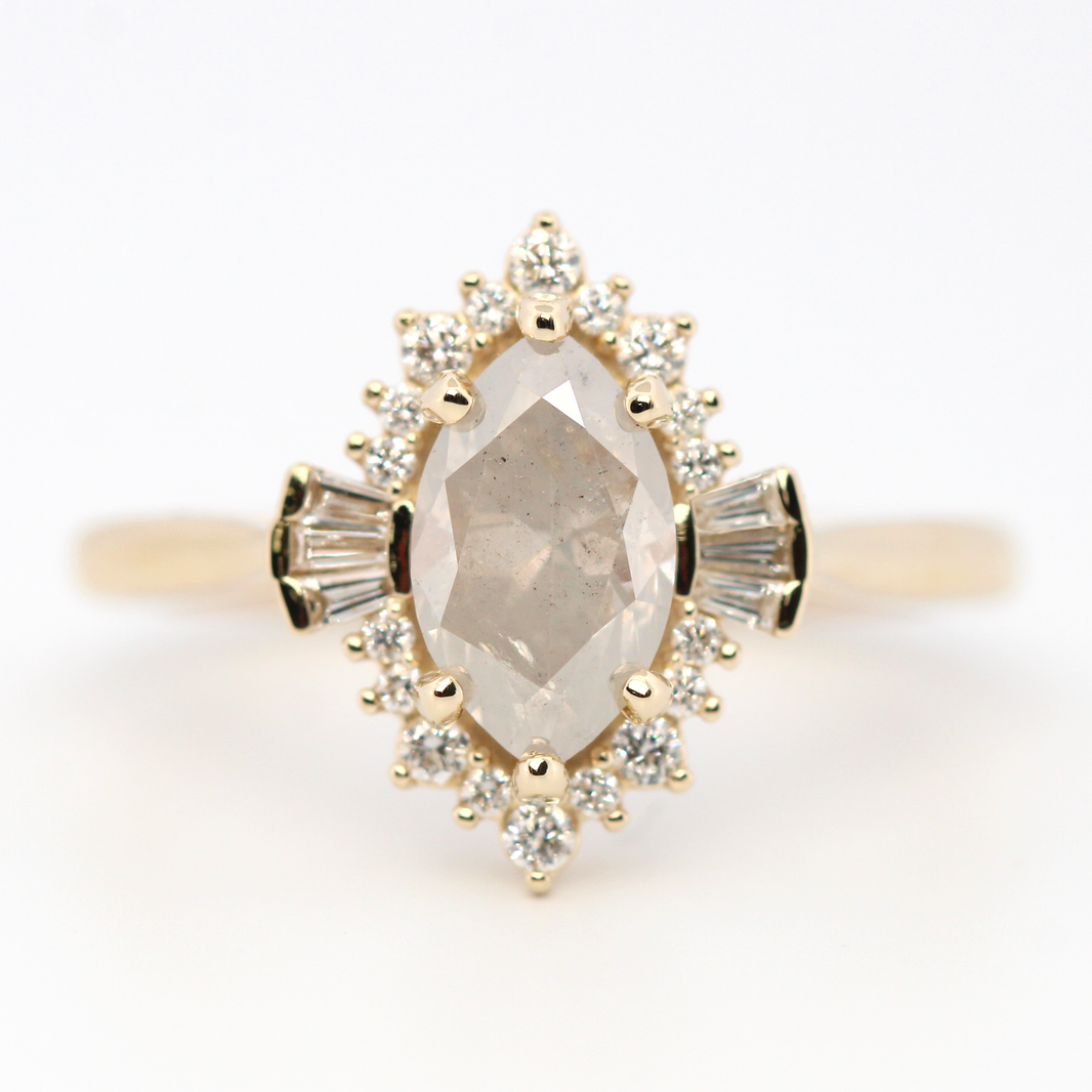 Misty Diamond Rings | Midwinter Co. Alternative Bridal Rings and Modern ...