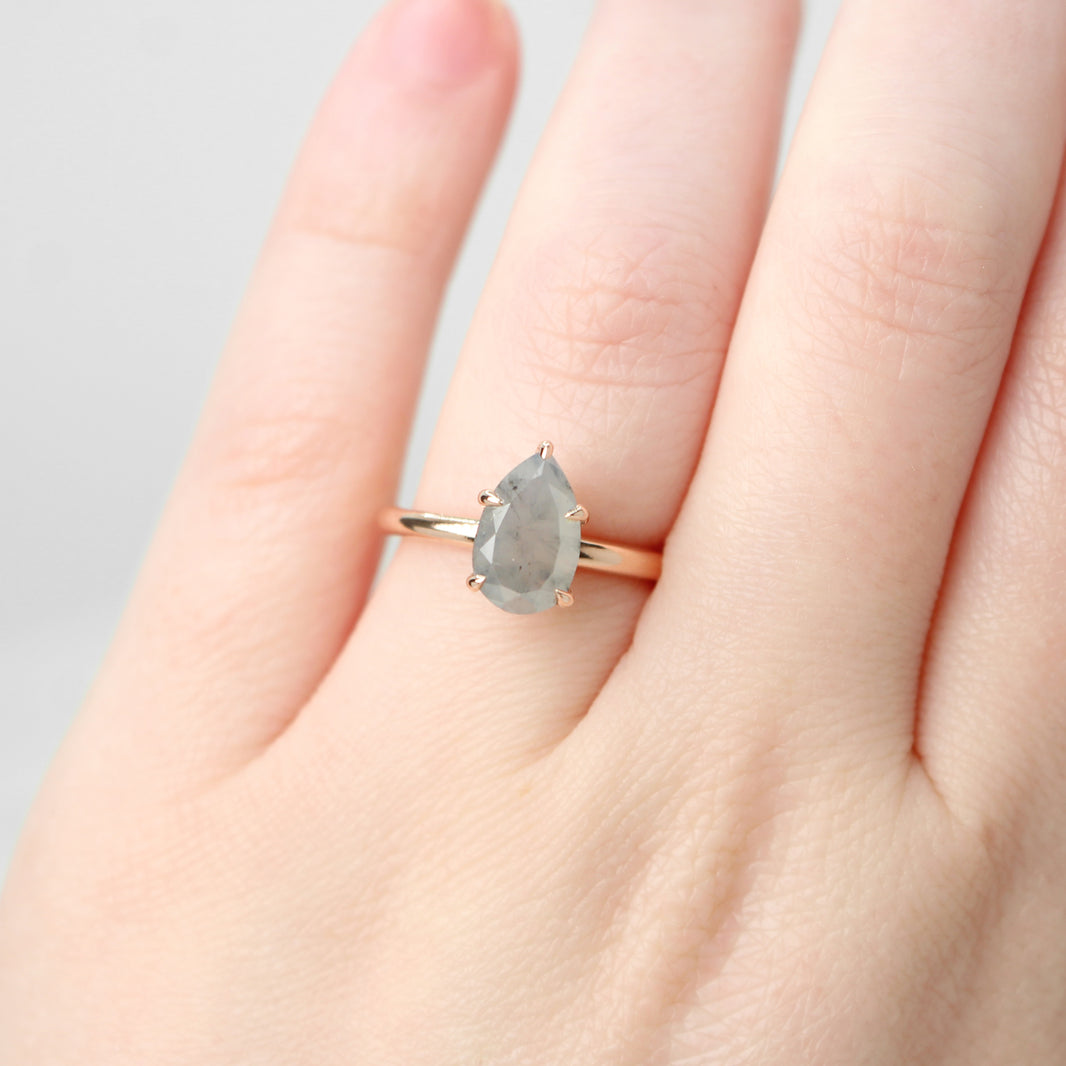 Misty Diamond Rings – Midwinter Co. Alternative Bridal Rings and Modern ...