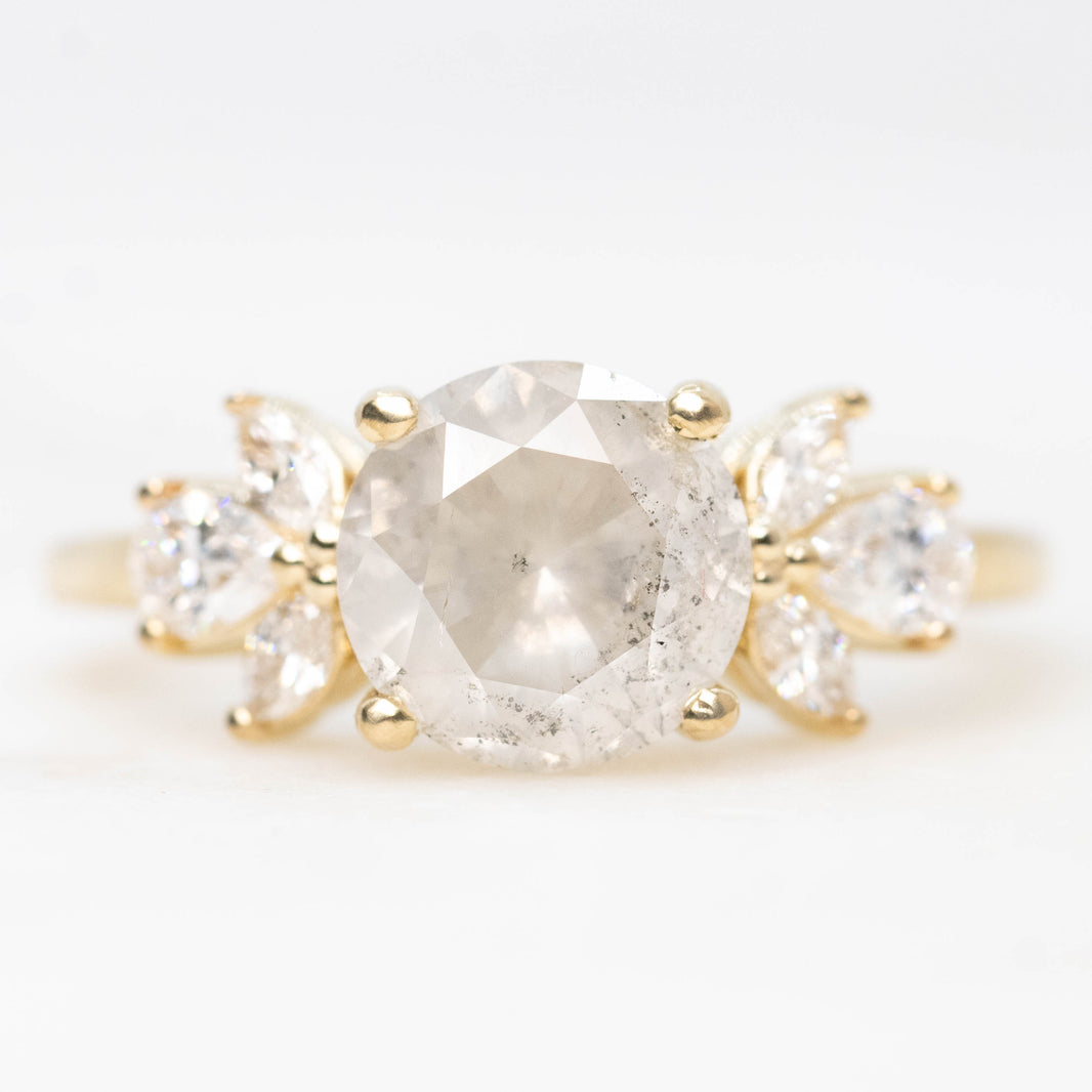Misty Diamond Rings – Midwinter Co. Alternative Bridal Rings and Modern ...