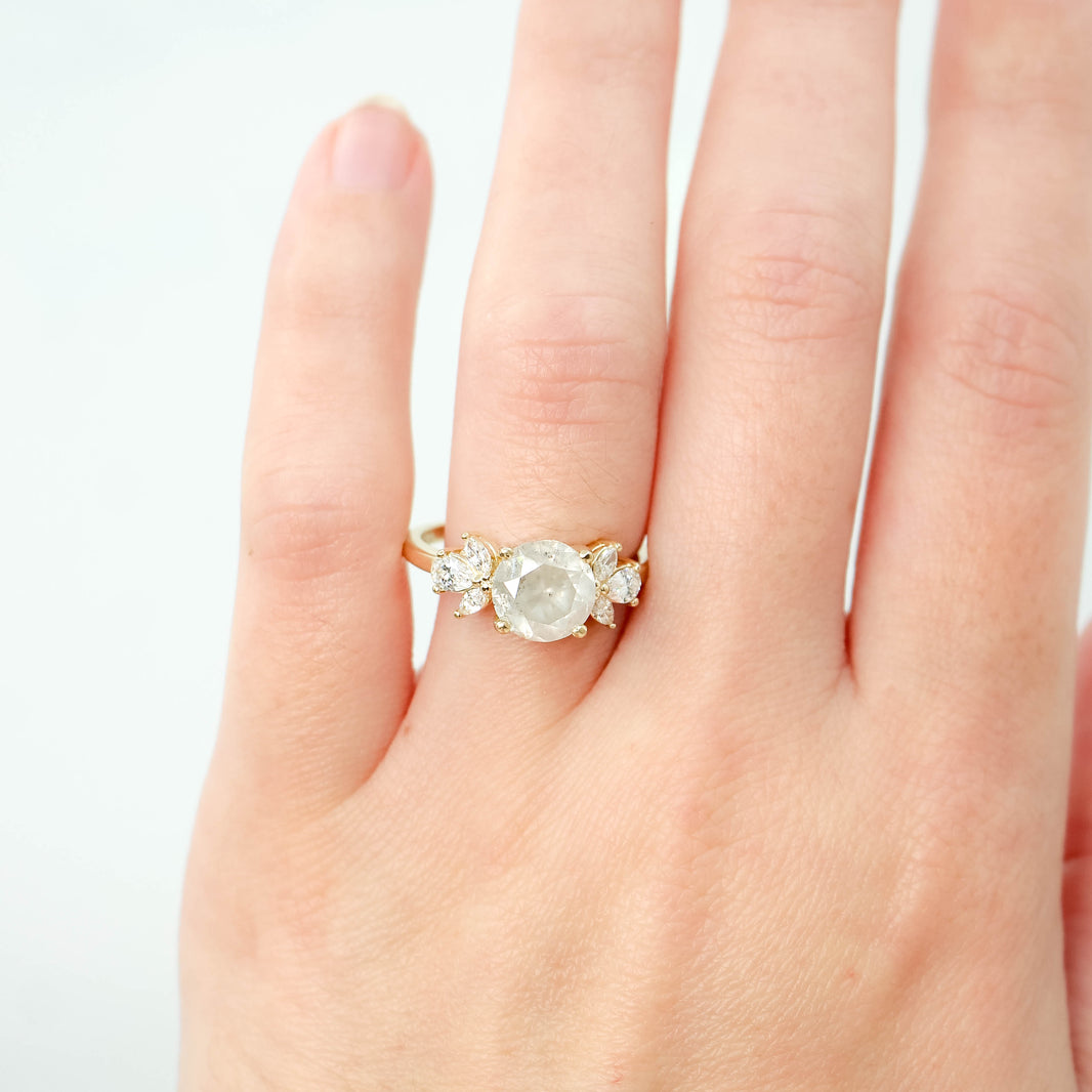 Misty Diamond Rings | Midwinter Co. Alternative Bridal Rings and Modern ...
