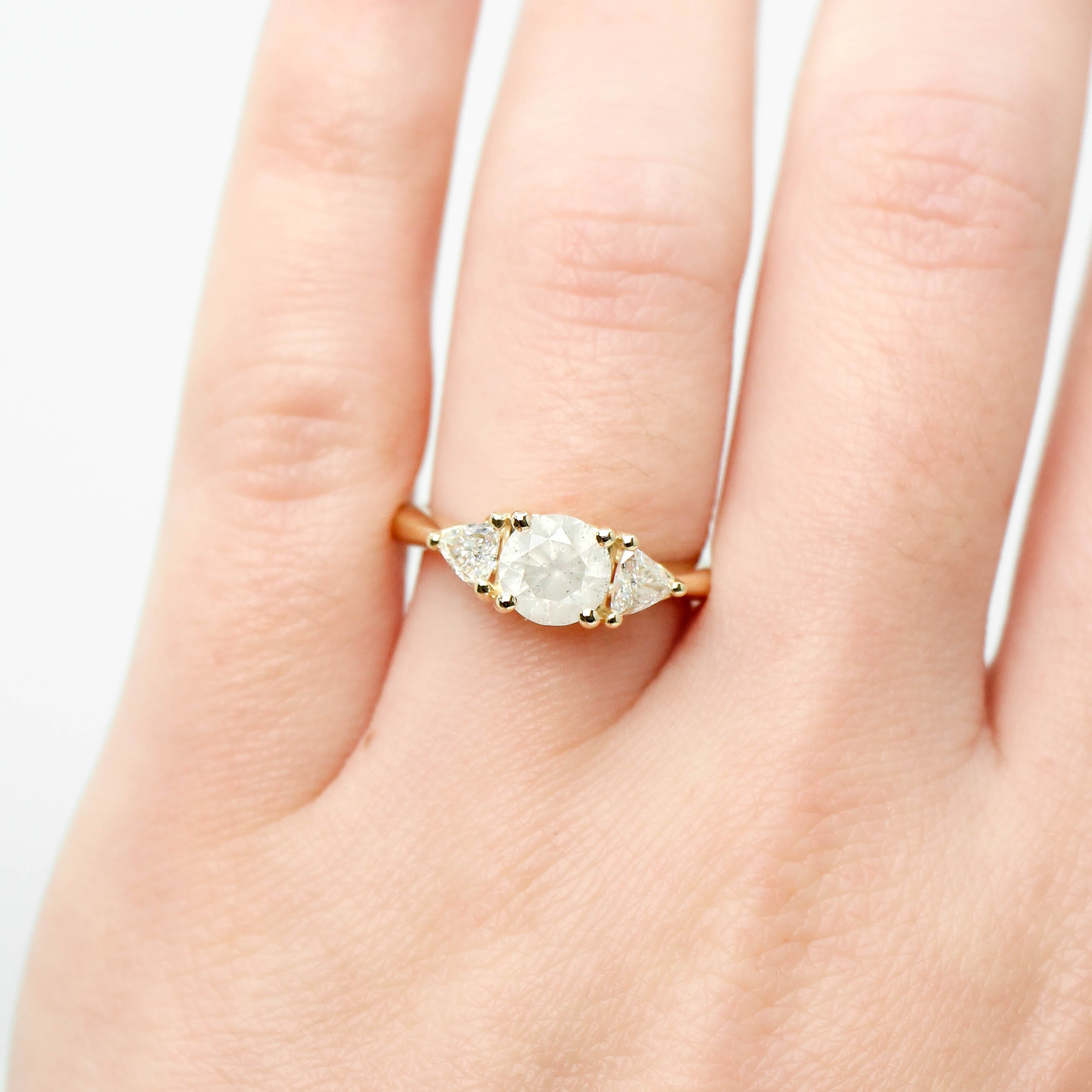 Misty Diamond Rings – Midwinter Co. Alternative Bridal Rings and Modern ...