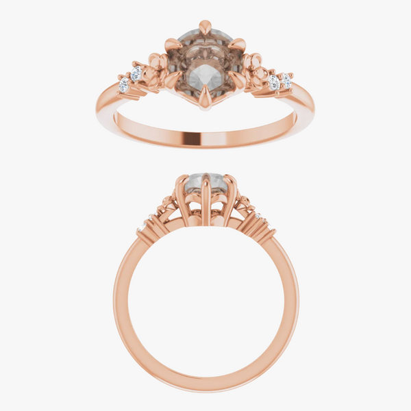 Meadow Setting | Midwinter Co. Alternative Bridal Rings and Modern Fine ...